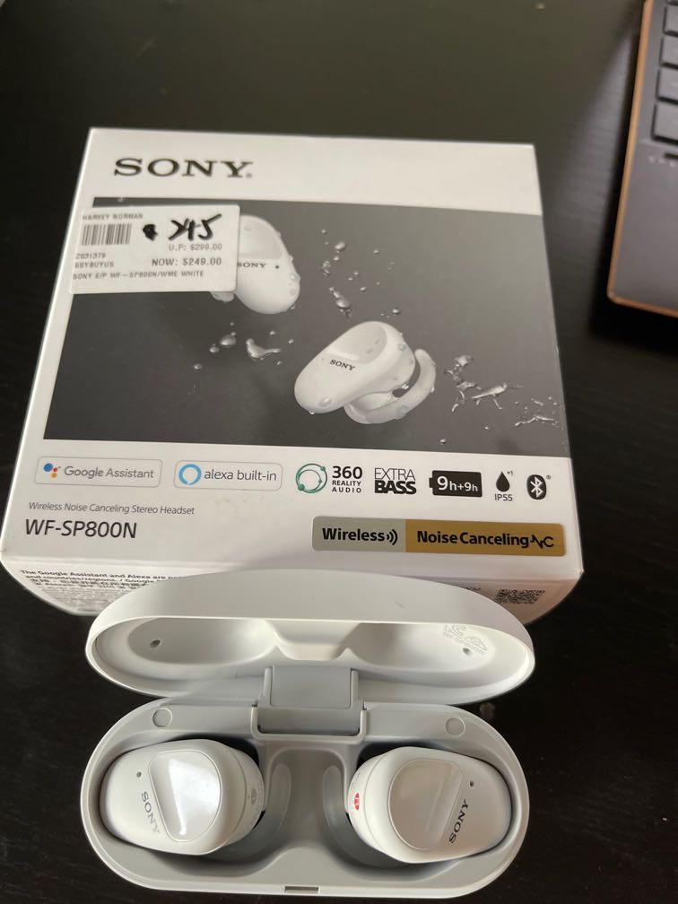 Sony WF-SP800N, Audio, Earphones on Carousell