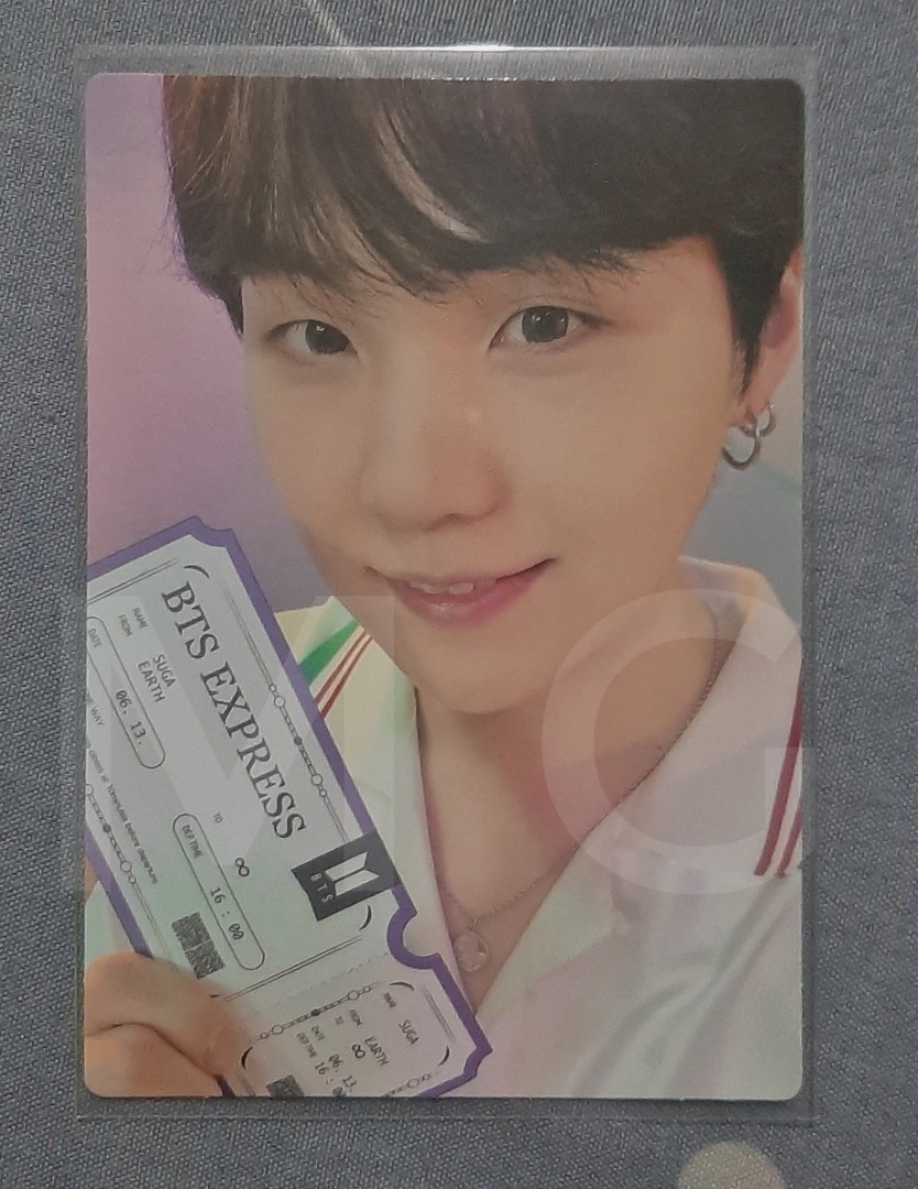 BTS SOWOZOO SWZ YOONGI SUGA SPECIAL CARD, Hobbies & Toys, Memorabilia ...