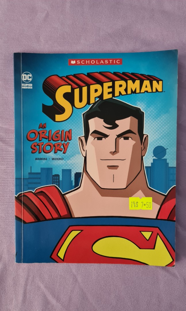 Superman Origin Story Book, Hobbies & Toys, Books & Magazines, Children ...