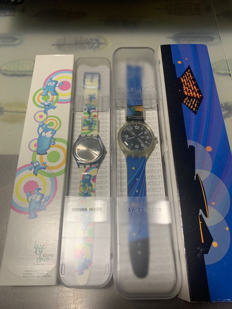 Swatch Boy and Girl watches (Limited Edition For Shanghai Expo), Men's ...