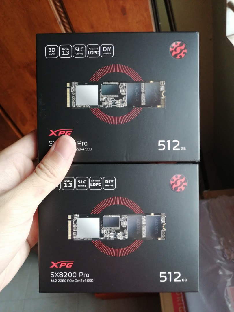 Sx8200 pro 512gb, Computers & Tech, Parts & Accessories, Hard Disks ...