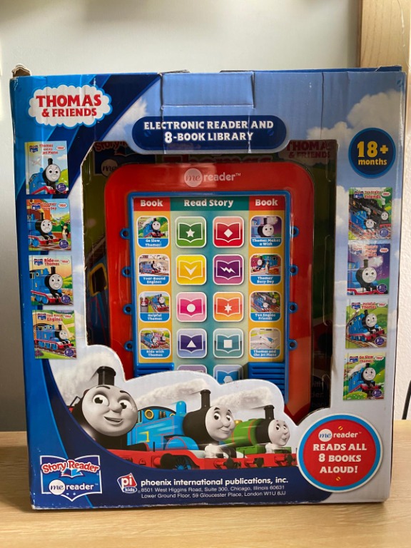 Thomas & Friends: Electronic Reader and 8-Book Library Hardcover ...