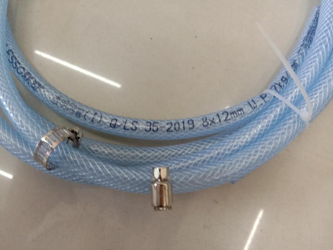 Tig Welding Hose 2.5meters with Stainless Hose Clamp, Commercial ...
