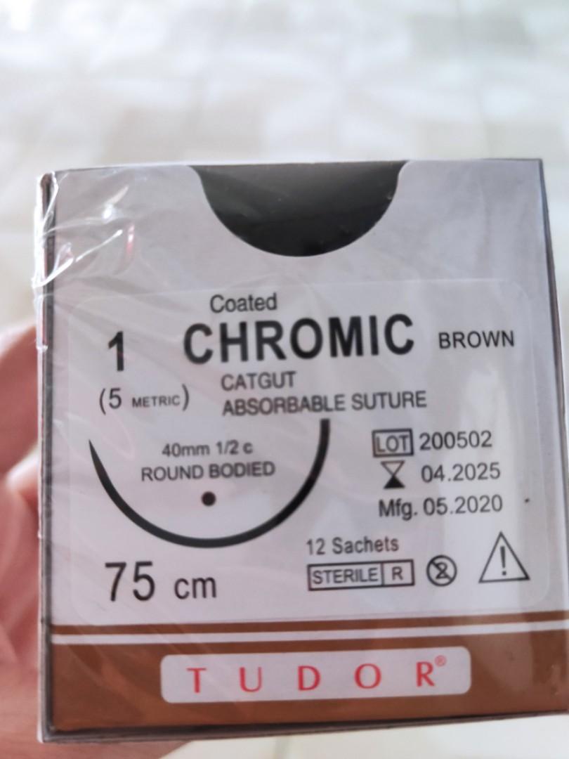Tudor Chromic Sutures, Health & Nutrition, Medical Supplies & Tools on ...