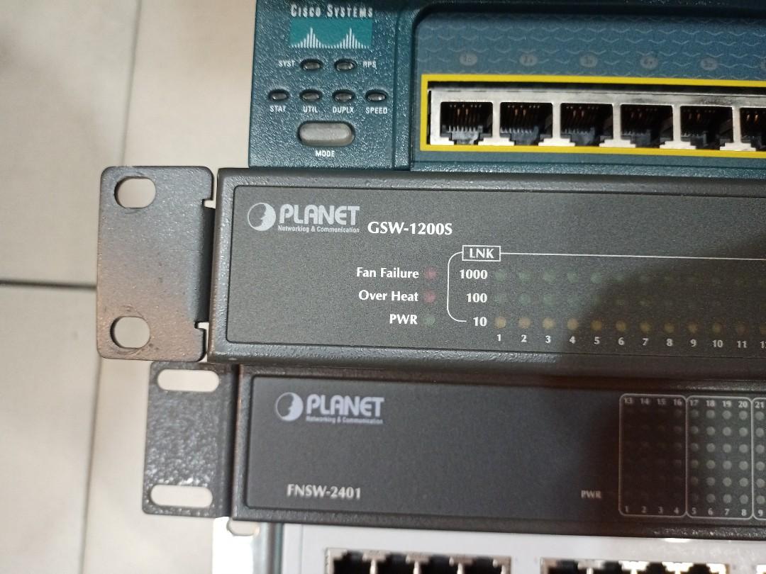 Used Cisco/Planet/3Com Switches, Computers & Tech, Parts & Accessories ...