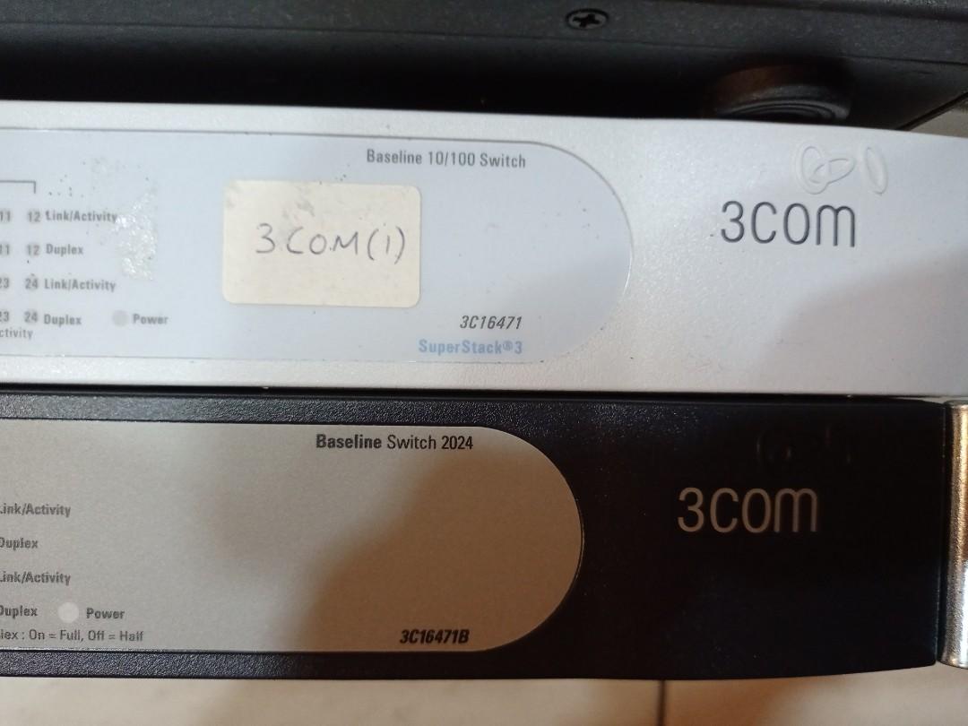 Used Cisco/Planet/3Com Switches, Computers & Tech, Parts & Accessories ...