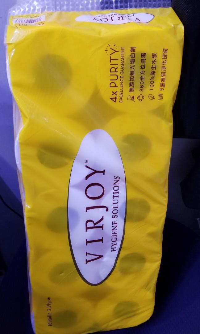 Virjoy 唯潔雅 四層廁紙 卷裝 全新 批發 Tissue toilet paper new, 其他, 其他 - Carousell