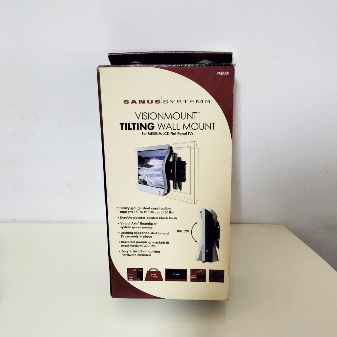 Vision Mount Tilting Wall Mount TV, TV & Home Appliances, TV ...
