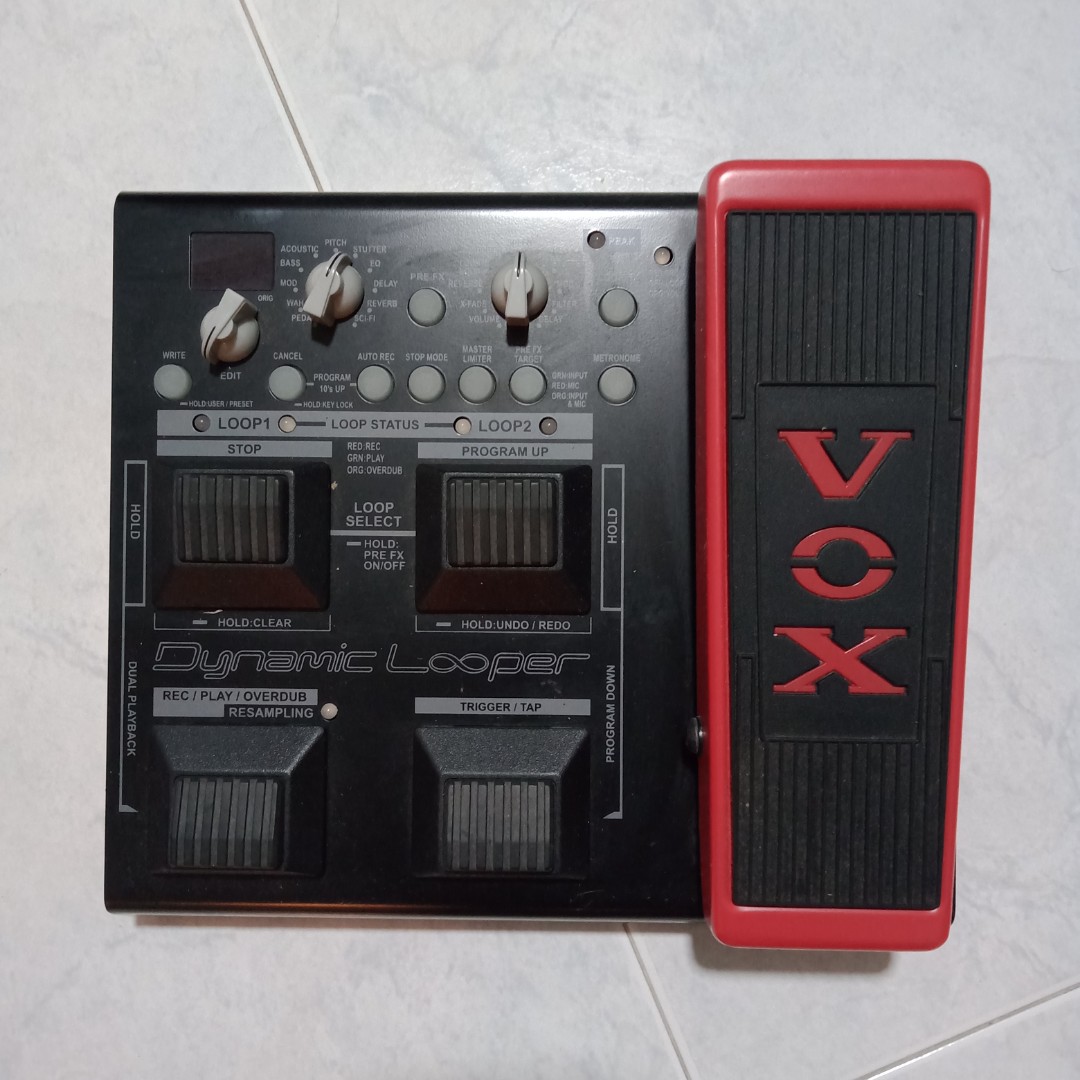Vox Dynamic Looper, Hobbies & Toys, Music & Media, Music Accessories on ...