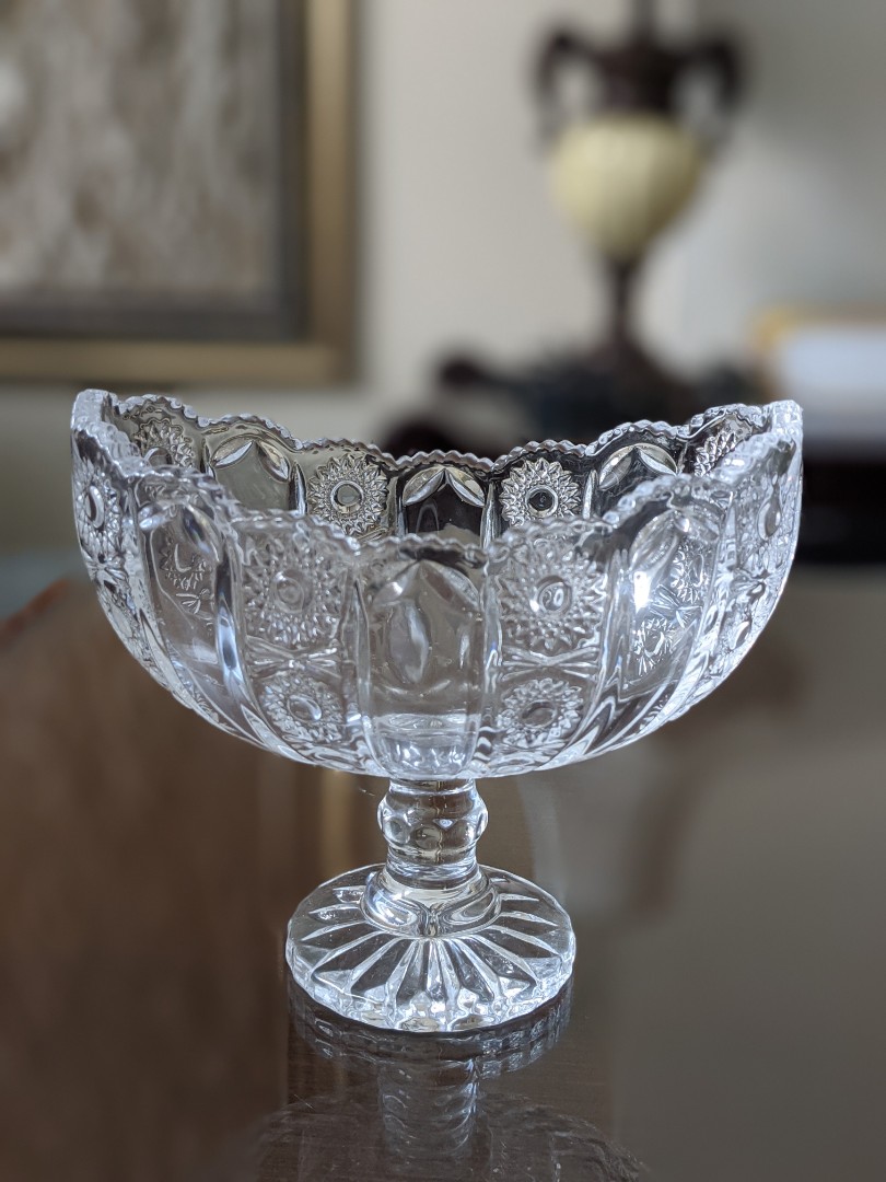 Wadah permen / snack kaca, Kitchen & Appliances di Carousell