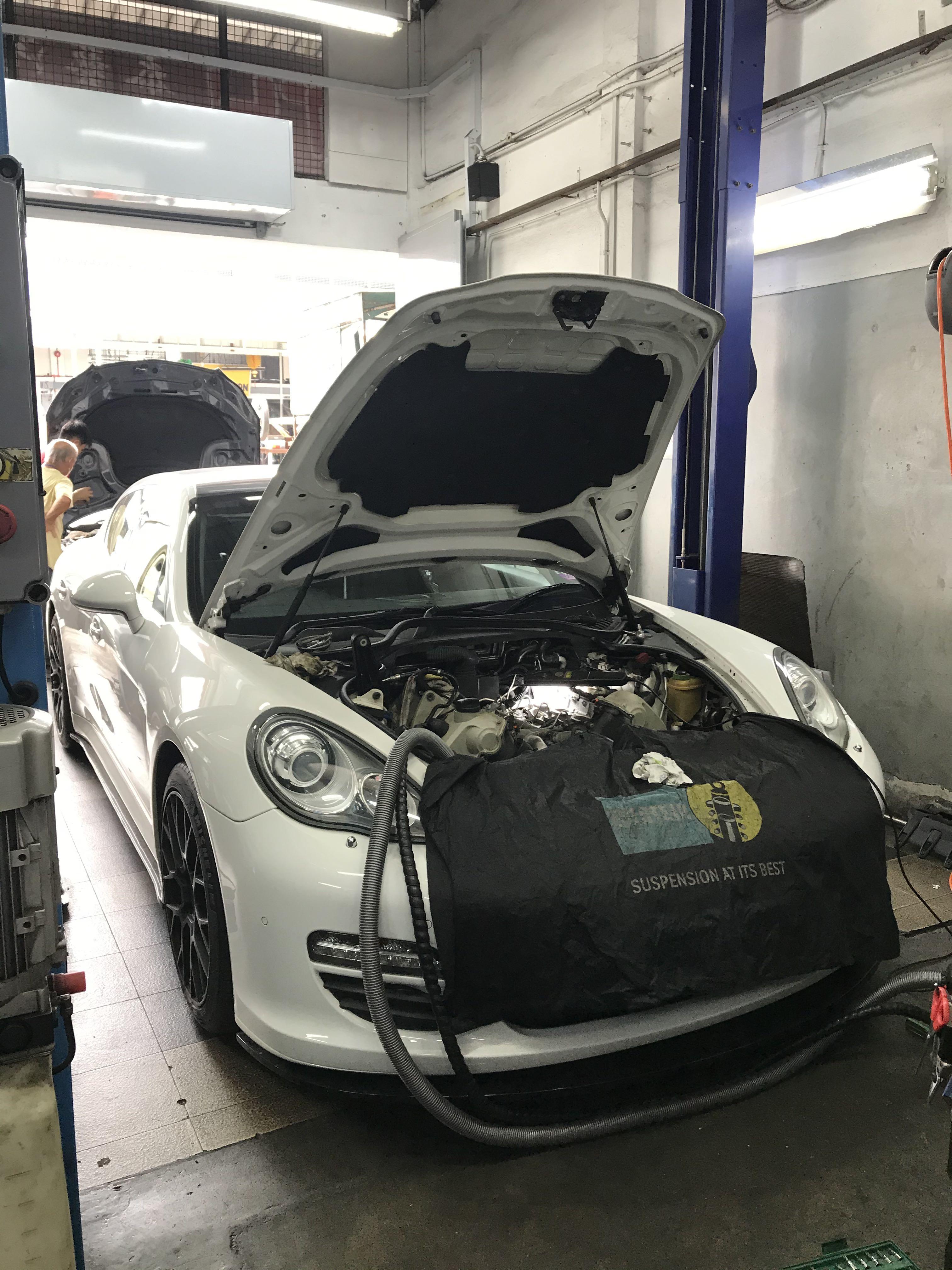 Walnut blasting to intake valve , cleaning of intake manifold Maf ...