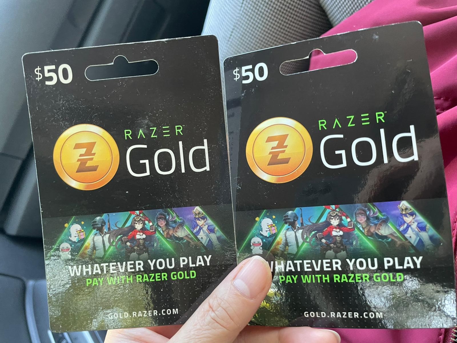 $100 Razer Gold, Video Gaming, Gaming Accessories, Game Gift Cards ...