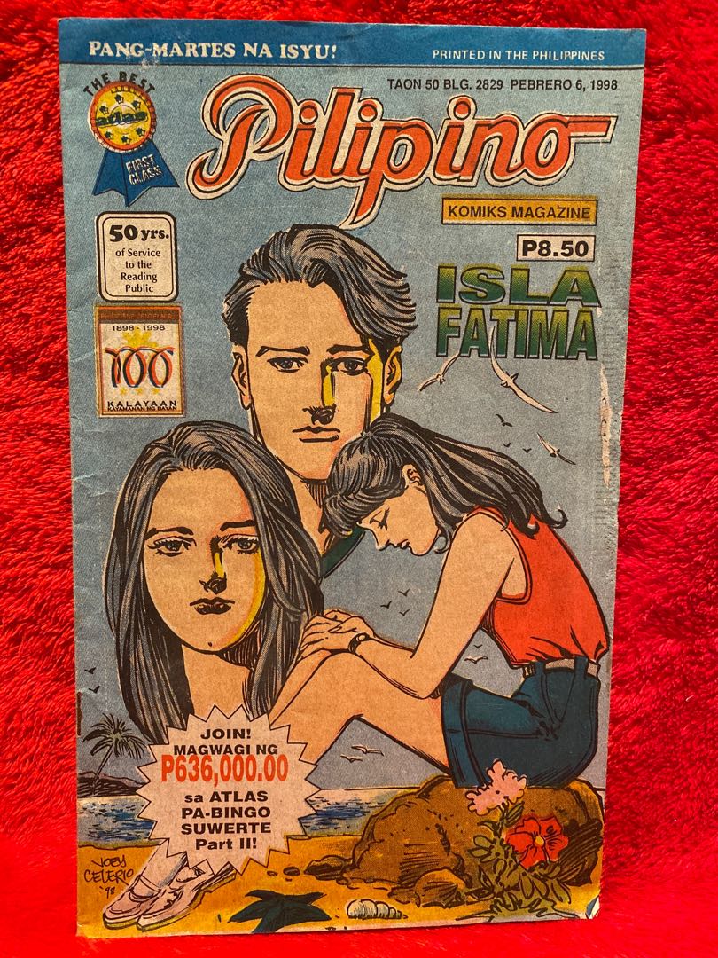 1998 Pilipino Komiks #2829 Philippines Tagalog Comics Isla Fatima FREE ...