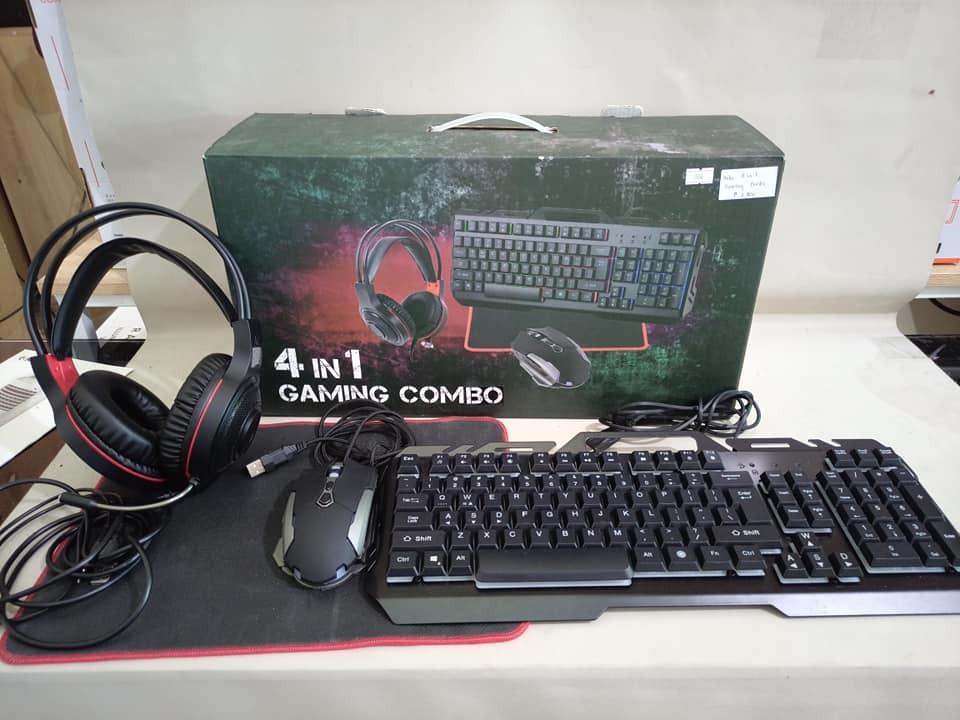 ANKO 4 in 1 GAMING COMBO! (Mouse Pad, Keyboard, Headphone, and Mouse ...