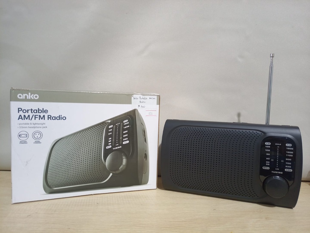 ANKO PORTABLE AM/FM RADIO!, Audio, Soundbars, Speakers & Amplifiers on ...