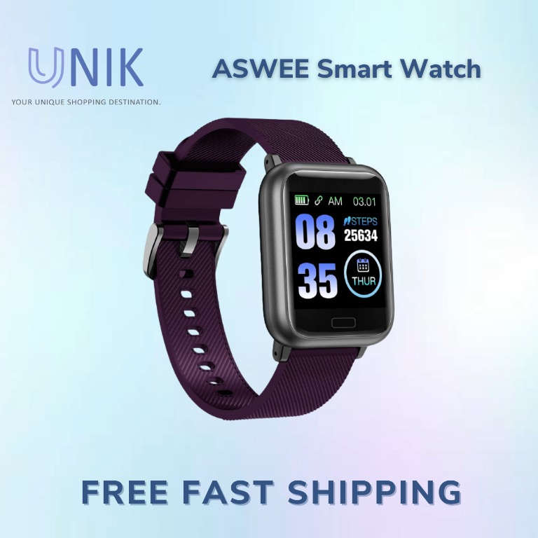 [ SG Ready Stock + Free delivery] ASWEE Smart Watch, Fitness Trackers ...