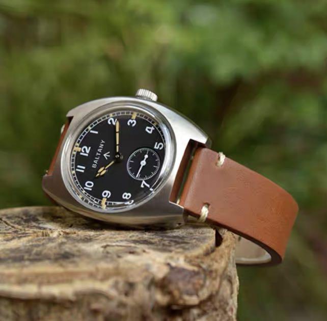 BALTANY VINTAGE BARREL SHAPE CASE MILITARY WATCH, Men's Fashion ...