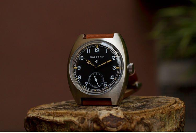 BALTANY VINTAGE BARREL SHAPE CASE MILITARY WATCH, Men's Fashion ...
