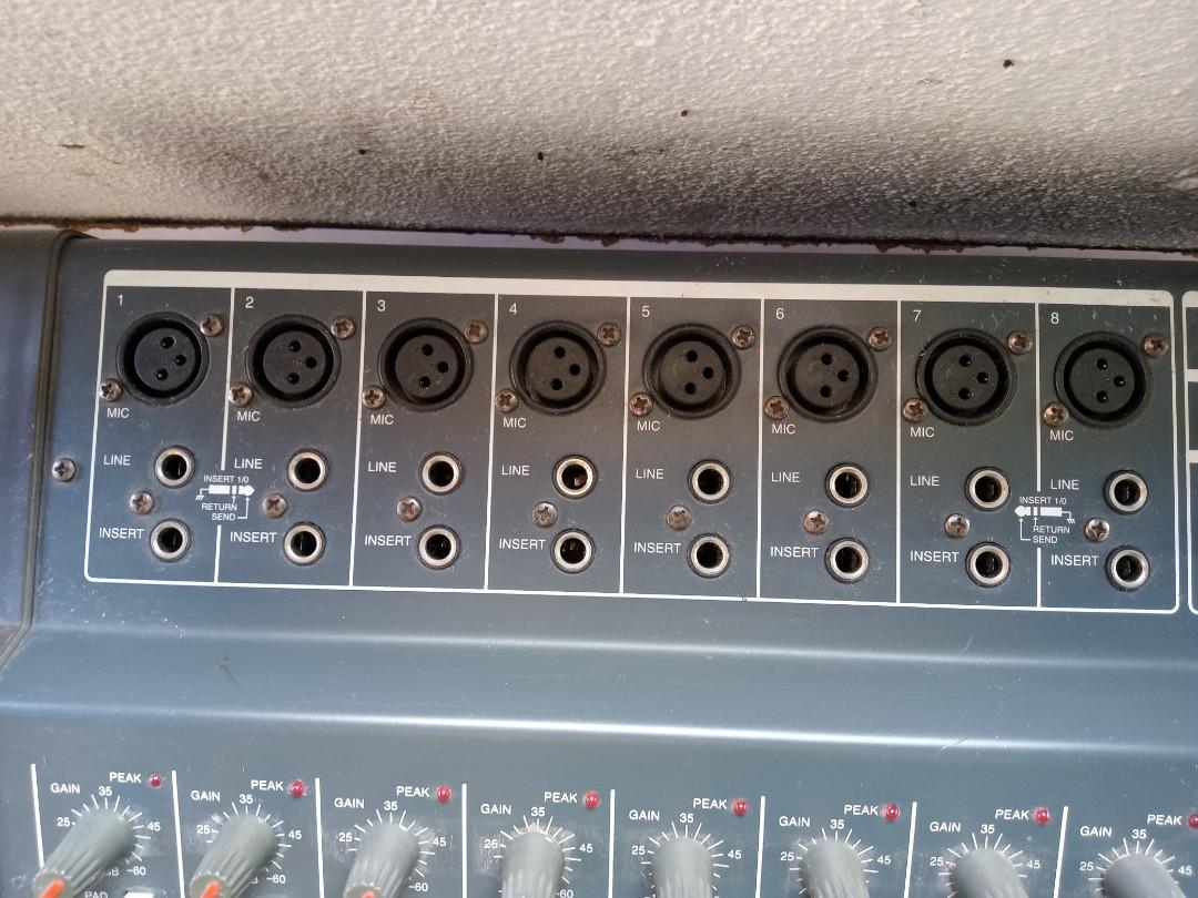 Beck PC-830 Stereo Powered Mixer, Audio, Soundbars, Speakers ...