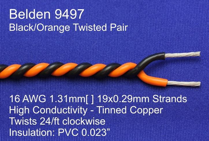 Belden 9497 speaker cables 2m pair unterminated, Audio, Other Audio ...