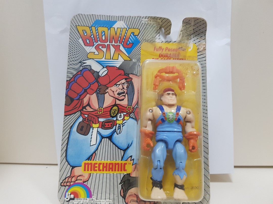 Bionic Six vintage 1986 Mechanic mosc ,Brand new, Hobbies & Toys, Toys ...