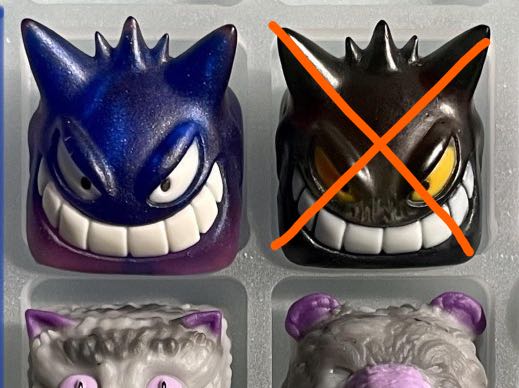 Bob Artisan Keycap Gengar Blindbox + Star bundle, Computers & Tech ...