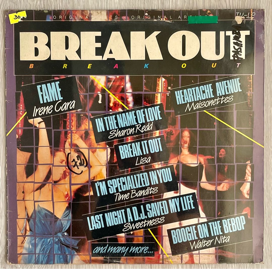 Breakout - Original Hits / Original Artists Vinyl Plaka, Hobbies & Toys ...