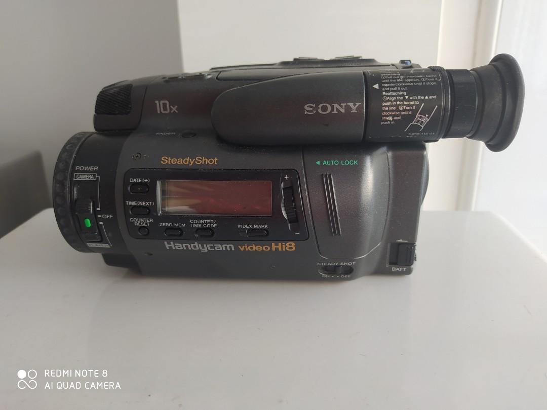 Camera #73..Vintage Sony Hi 8..Panasonic cam corder.. video camera ...