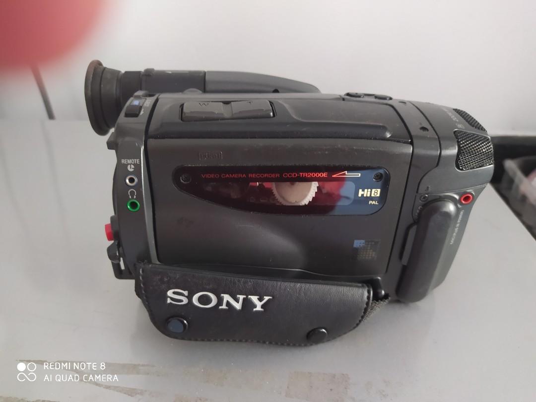 Camera #73..Vintage Sony Hi 8..Panasonic cam corder.. video camera ...