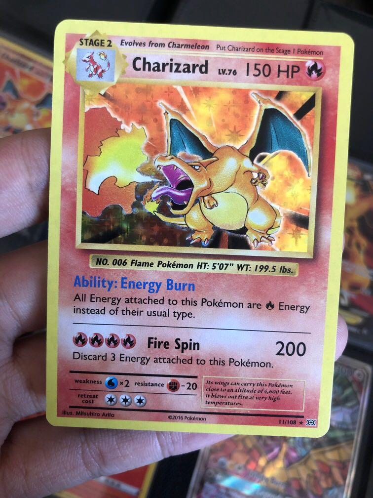 PRICE DROP: Charizard: XY Evolutions Holo & RH Evolution Line, Hobbies ...