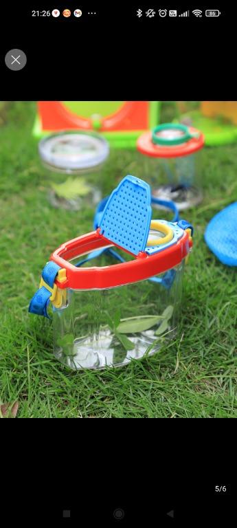 Children's capture observation box; Science experiment box with ...