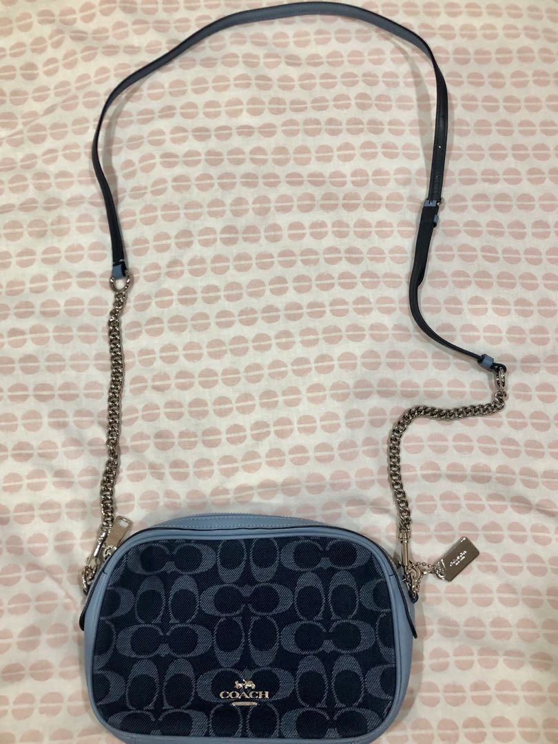 Coach Denim Style Crossbody Bag, Women's Fashion, Bags & Wallets, Cross ...