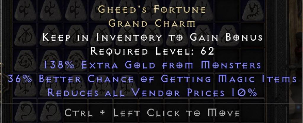 D2R Gheed's Fortune List , Video Gaming, Gaming Accessories, In-Game Products on Carousell