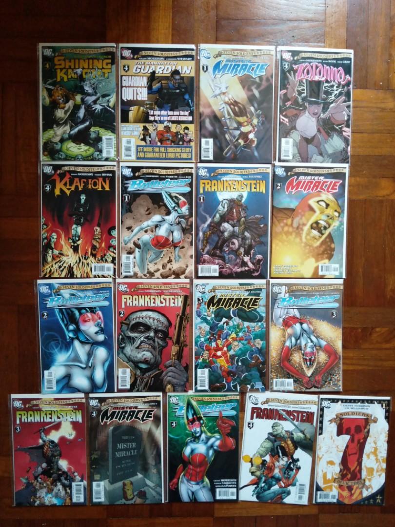 DC Comics Complete Seven Soldiers Mega Series by Grant Morrison ...
