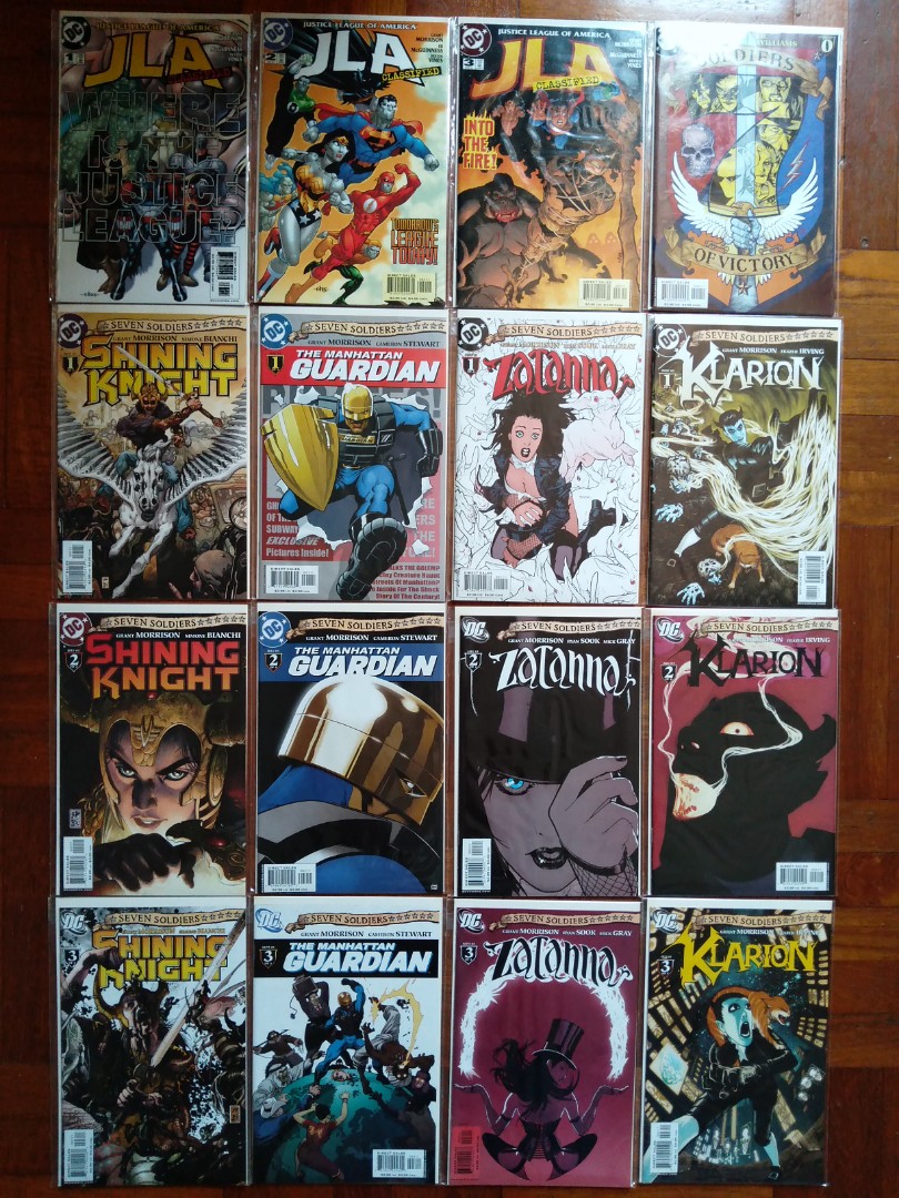 DC Comics Complete Seven Soldiers Mega Series by Grant Morrison ...