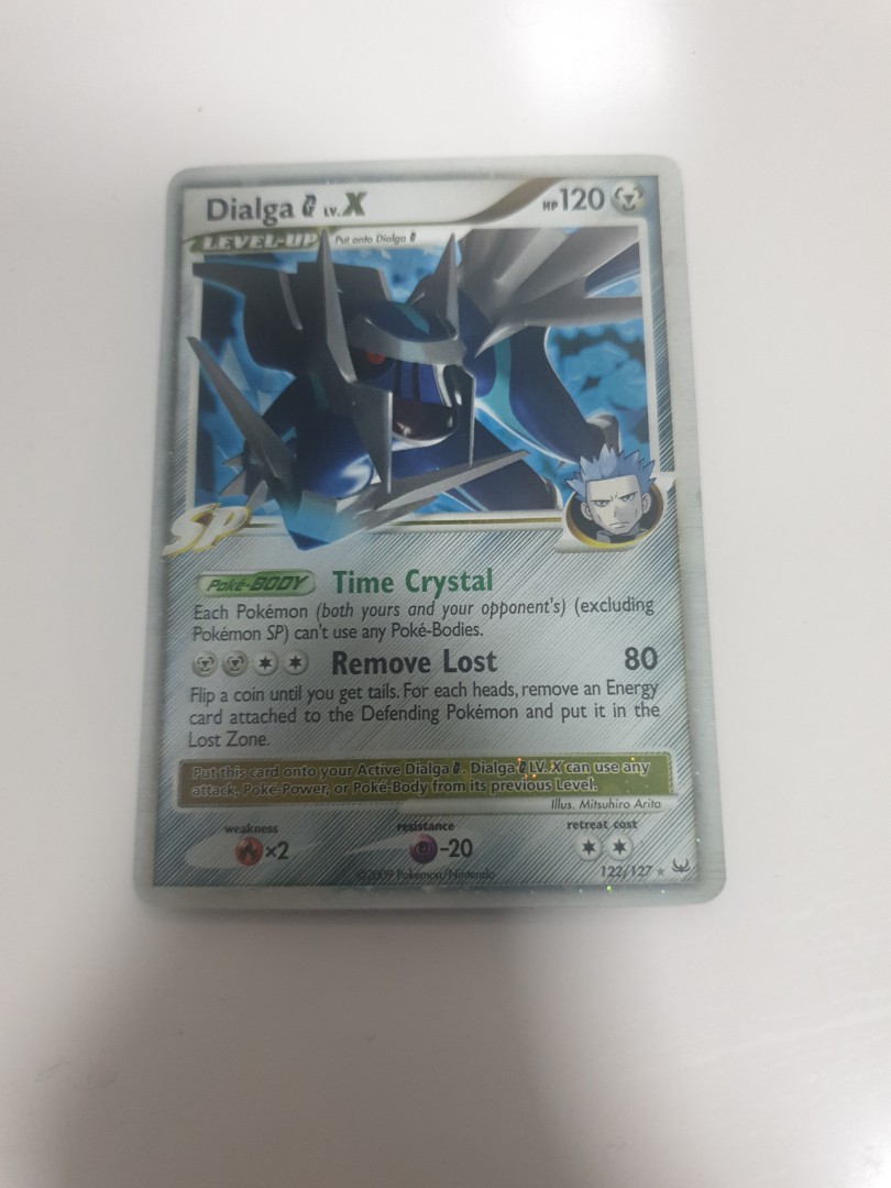 Dialga G Lv. X, Hobbies & Toys, Toys & Games on Carousell