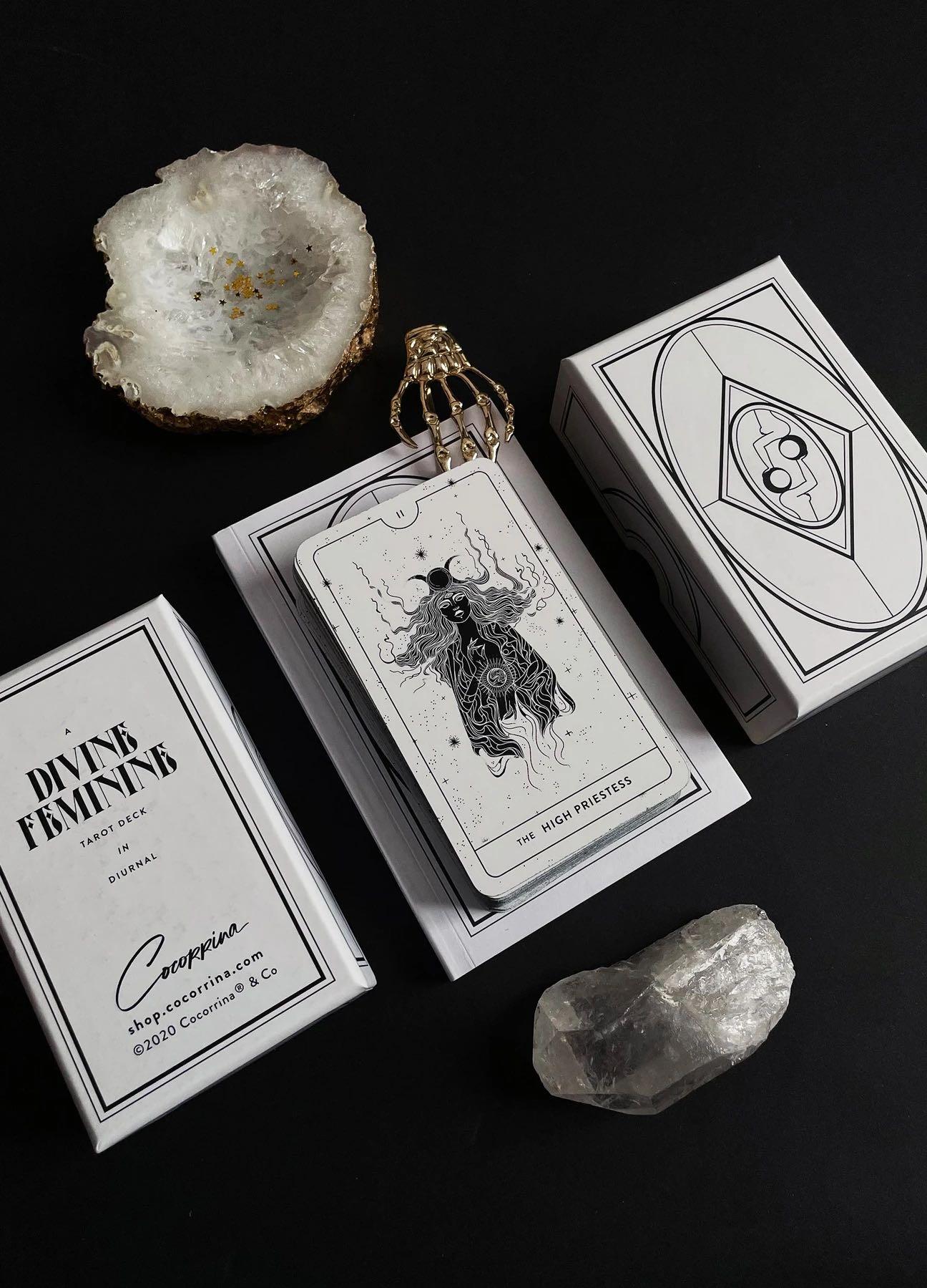 *INSTOCKS* Divine Feminine Tarot Deck Diurnal by Cocorrina, Hobbies ...