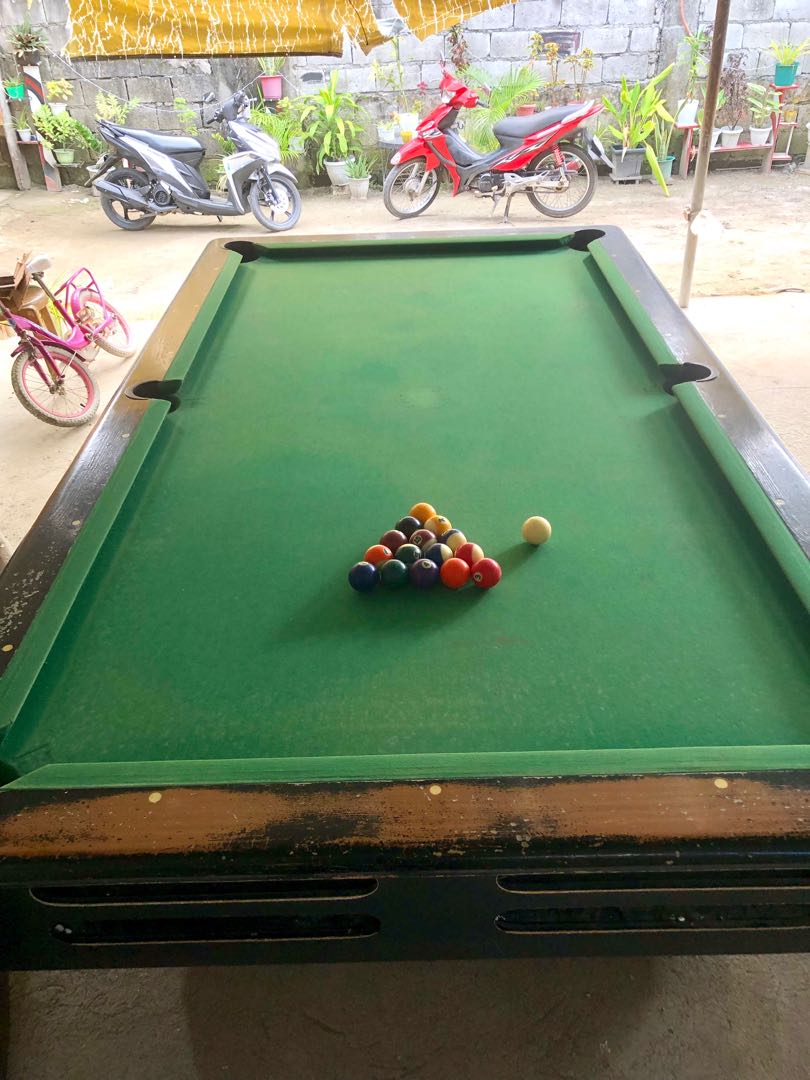 Dizon Billiard Table (Used), Sports Equipment, Sports & Games ...