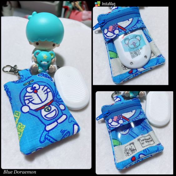 Doraemon trace together token cover pouch holder, Hobbies & Toys ...