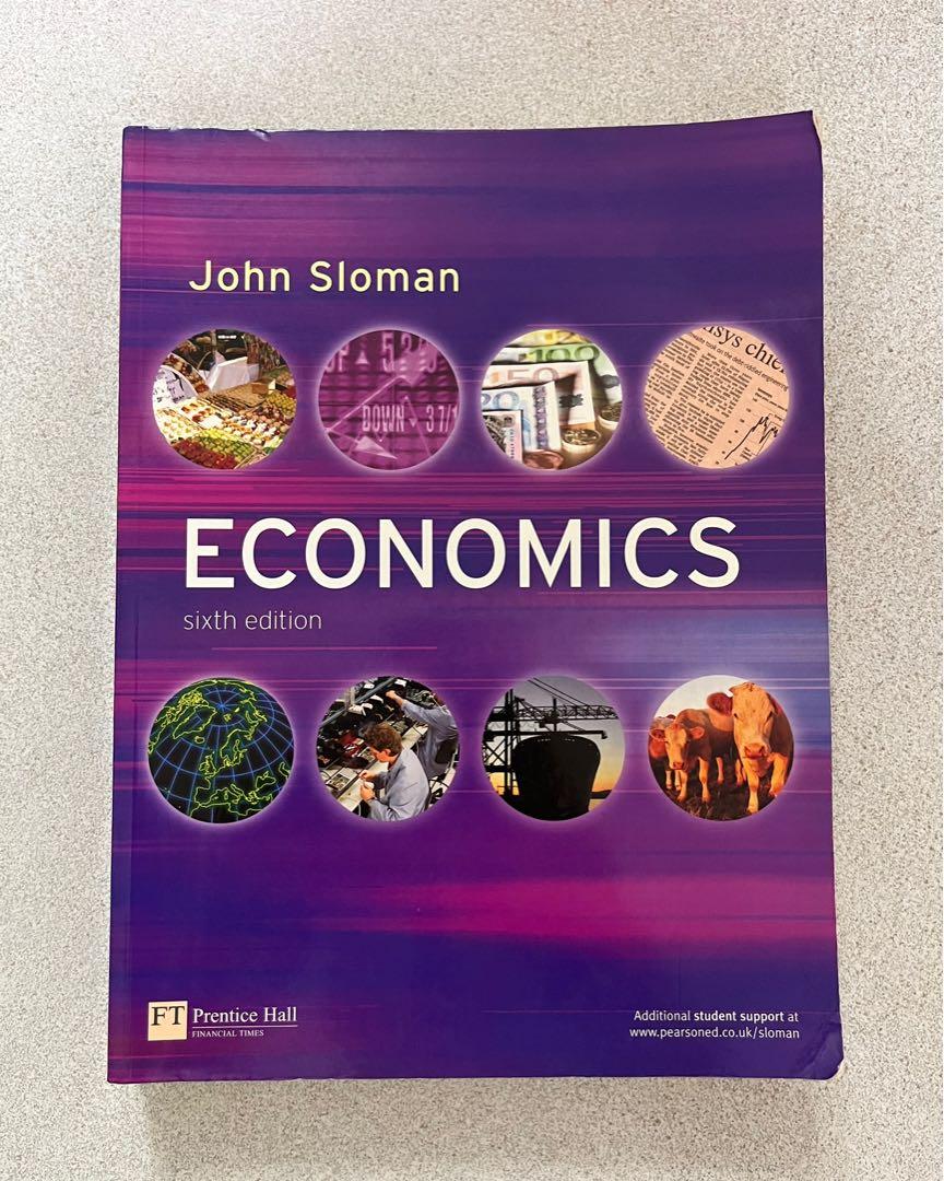 Economics by John Sloman, Hobbies & Toys, Books & Magazines, Textbooks ...