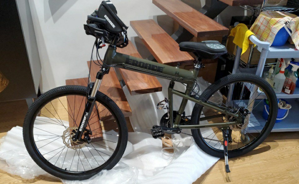 EROADE foldable mountain bike (27 speed), 運動產品, 單車及配件, 單車 - Carousell