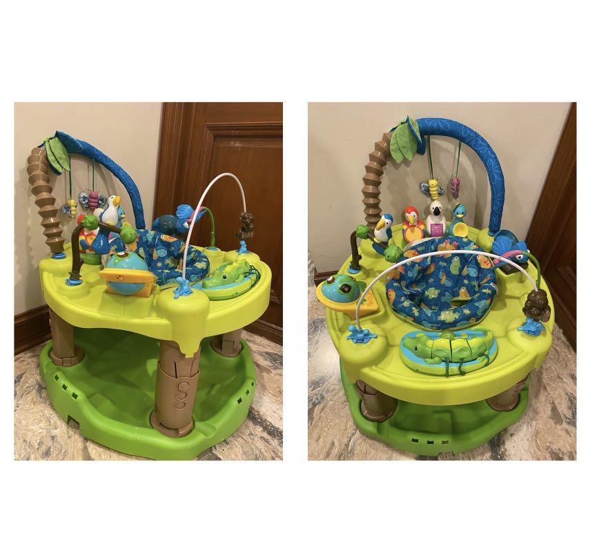 Evenflo Exersaucer Triple Fun Active Learning Center, Babies & Kids ...