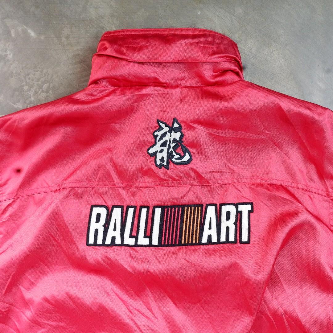 Extremely Rare 90's Jackie Chan x Ralliart x Mitsubishi Racing Jacket ...