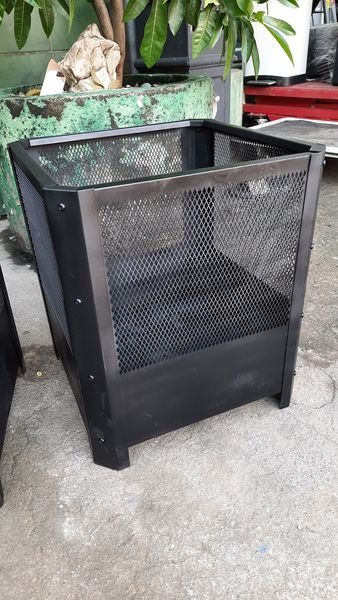 Fire Pit Square Mesh, Furniture & Home Living, Outdoor Furniture on ...