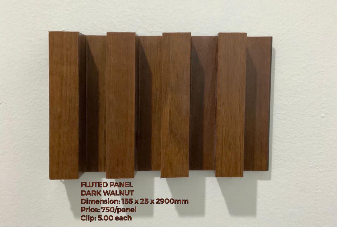 Fluted Indoor Panels, Furniture & Home Living, Home Decor, Wall Decor ...