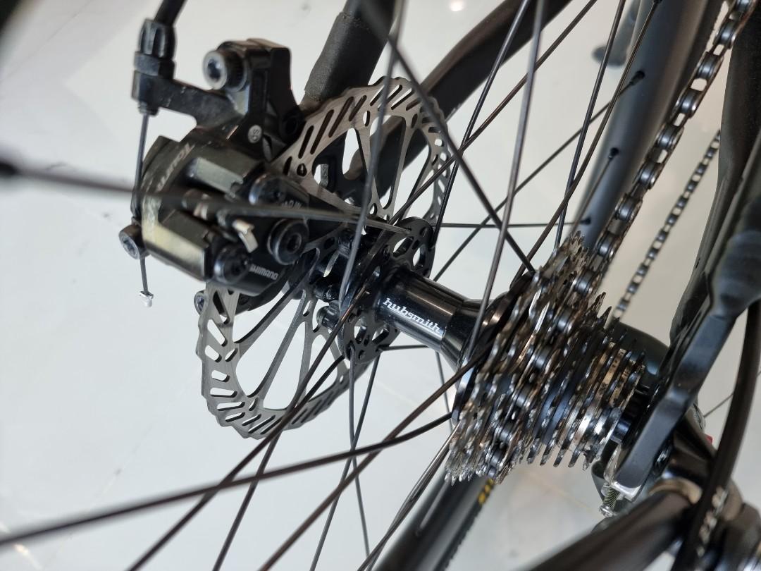 Fnhon Tornado Hubsmith Carbon Fibre Wheel Set Foldie, Sports Equipment ...