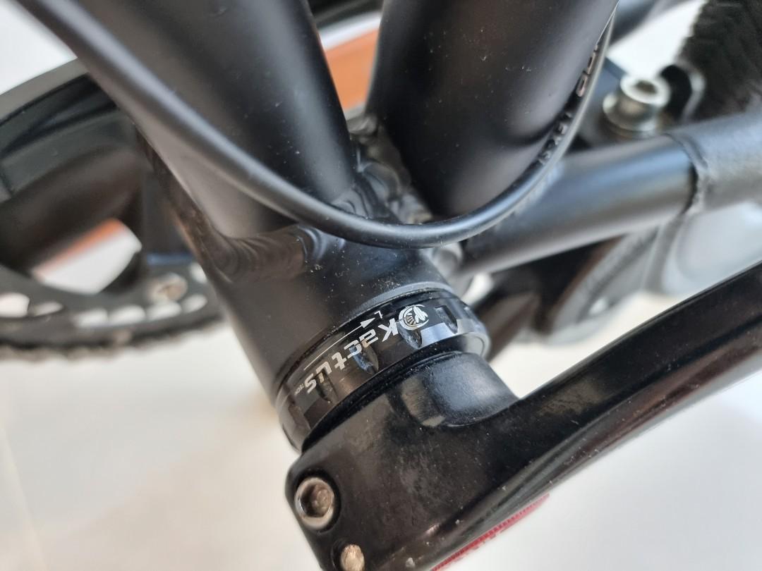 Fnhon Tornado Hubsmith Carbon Fibre Wheel Set Foldie, Sports Equipment ...