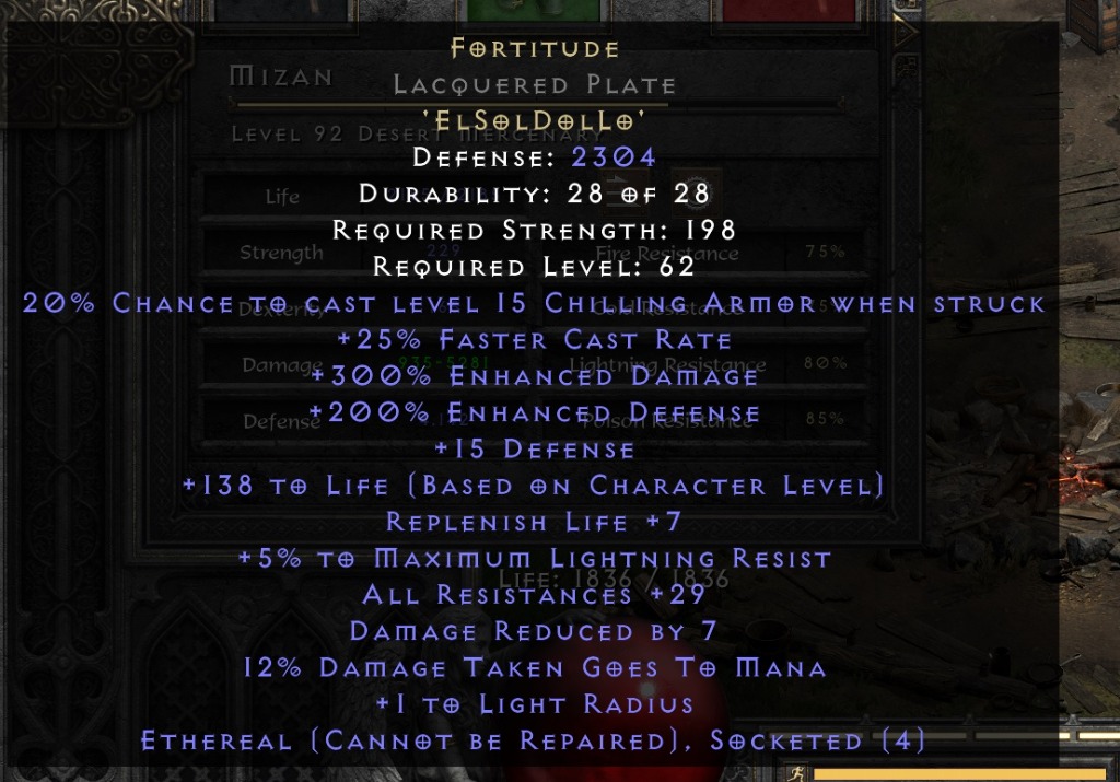 Fortitude - Diablo 2 Resurrected, Video Gaming, Gaming Accessories, In ...