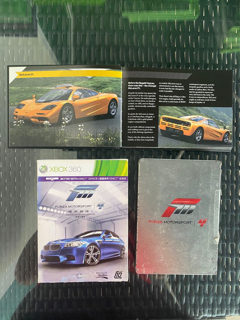 Forza Motorsport 4 Limited Collector’s edition XBOX 360, Video Gaming ...
