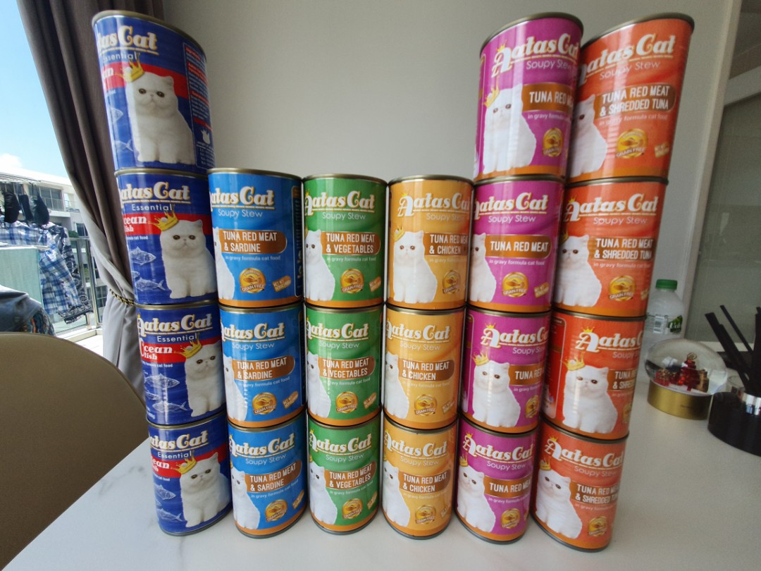 Free Cat Can Food !, Pet Supplies, Pet Food on Carousell